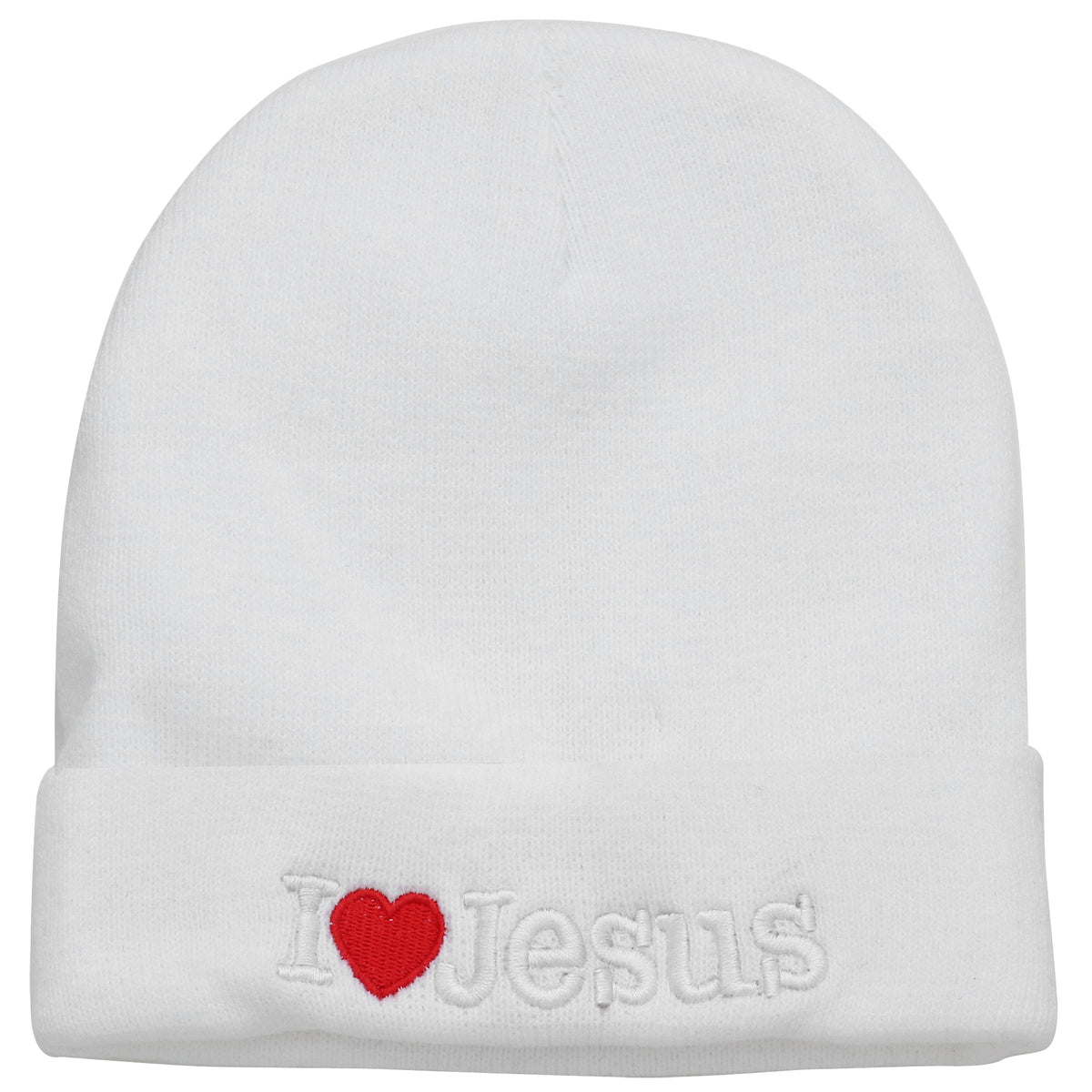 I Love Jesus Beanie Hat - White – Falari